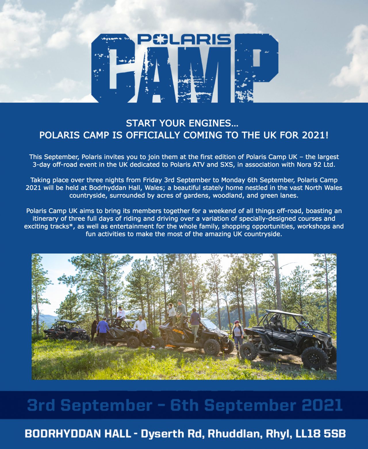 Introducing POLARIS CAMP UK | Polaris Basecamp
